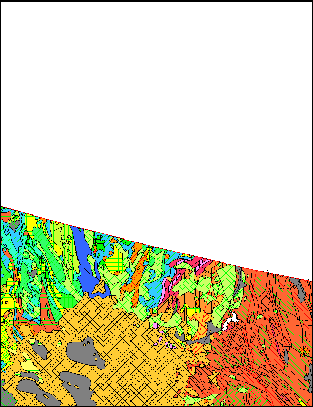 Geological Map, Section 1-4