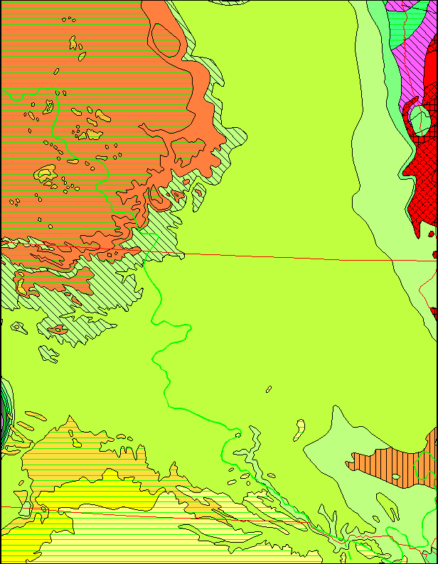 Geological Map, Section 4-3
