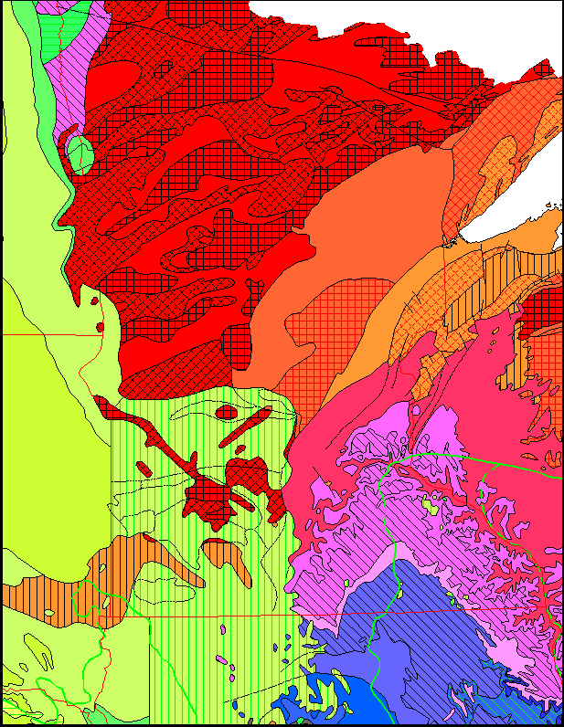 Geological Map, Section 5-3
