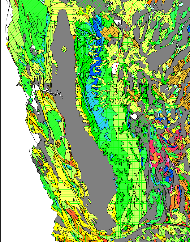 Geological Map, Section 0-2